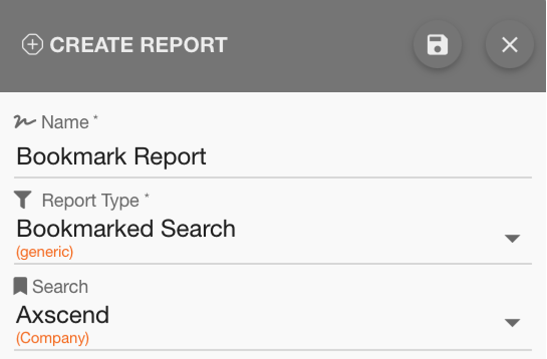 Creating New Generic Reports