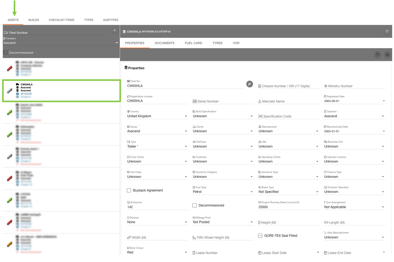 Decommissioning Assets