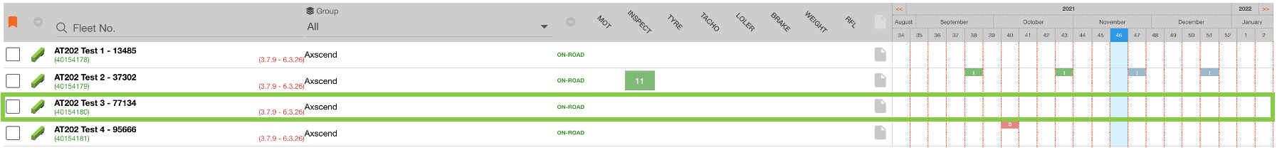 Creating Schedules, Unscheduled Records or Defects